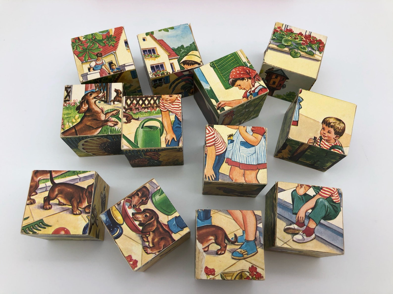 German Block Puzzle Hermann Eichhorn Made in West Germany - Etsy