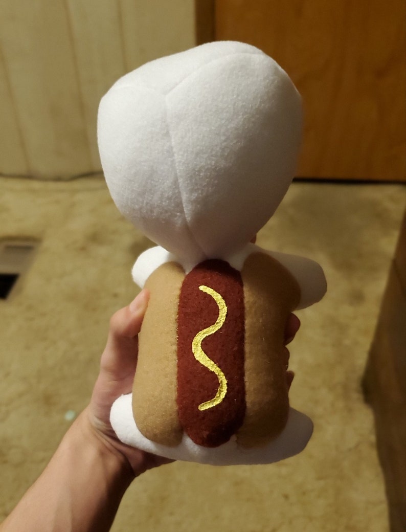 TBH White Yippee Creature Plush standard 8 Inch Size - Etsy