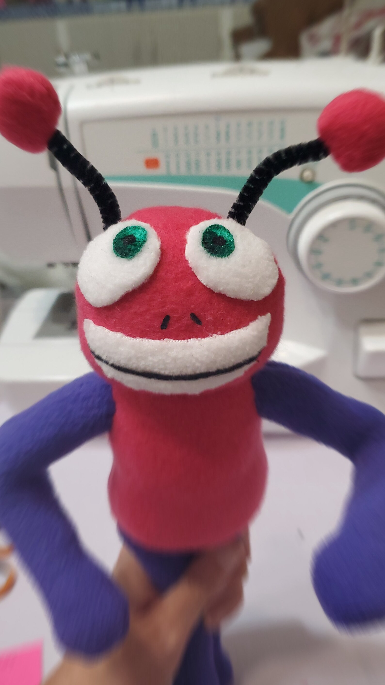 Bugbo Posable Plush Toy bugbo Youtube Flash Series Plushie - Etsy