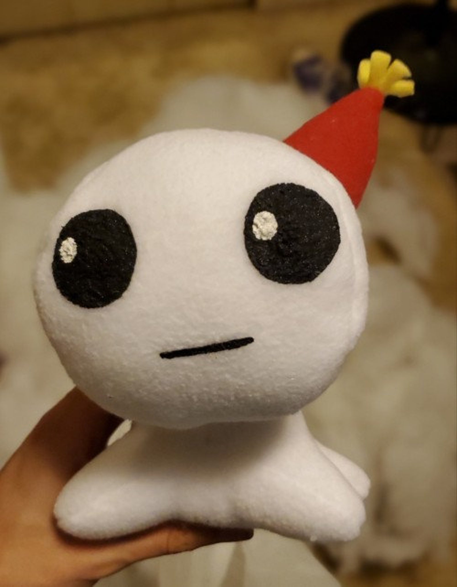 TBH White Yippee Creature Plush standard 8 Inch Size - Etsy