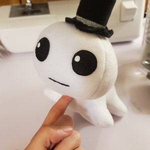 Jumbo TBH - White Yippee Creature Plush [12 Inch Size!] - Etsy