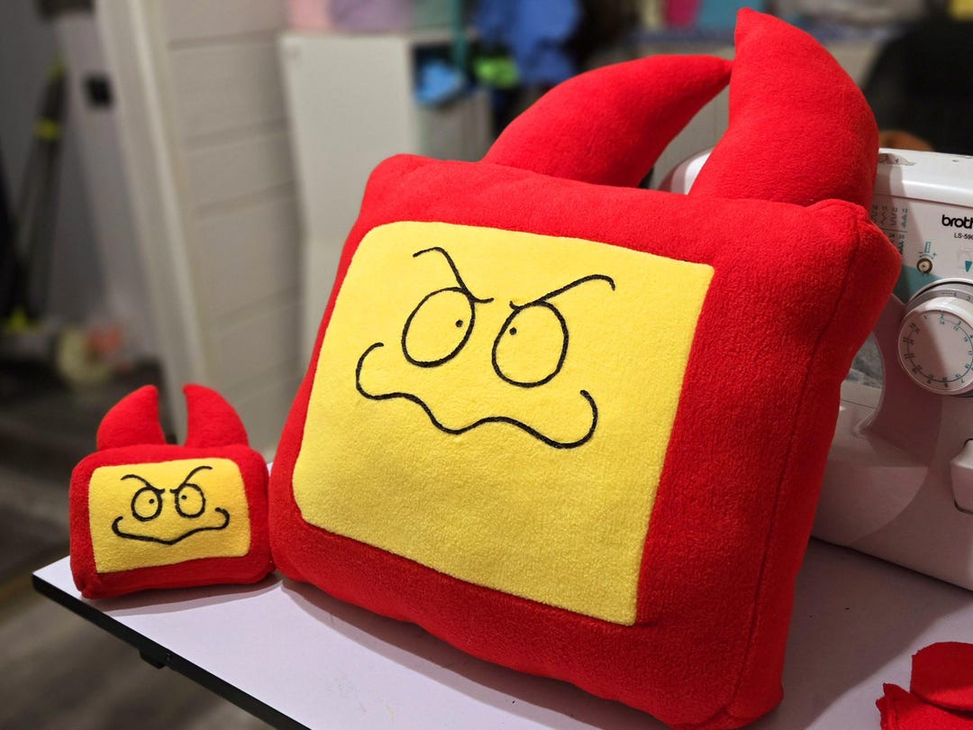 Devil Edgar Jumbo Plush - Electric Dreams (1984) Inspired Plushie [20 ...