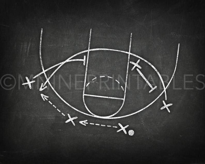 Chalkboard Basketball Wall Art Printables Chalk Basketball - Etsy