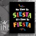 Fiesta Party | It's Time to FIESTA Sign Printables | Fiesta Party Sign ...