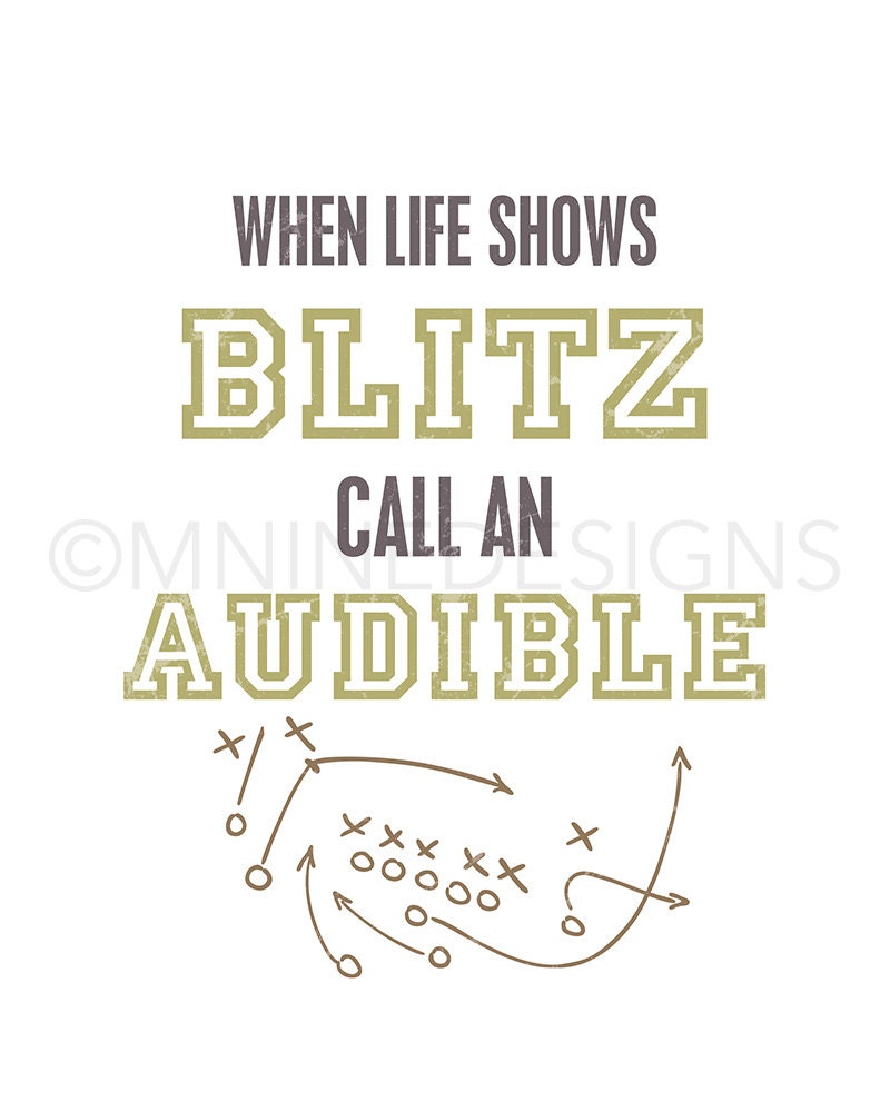 Printable Frame Art when Life Shows Blitz Call an | Etsy