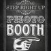 Chalkboard Sign Printables / Step Right up PHOTO BOOTH / Sign Downloads ...