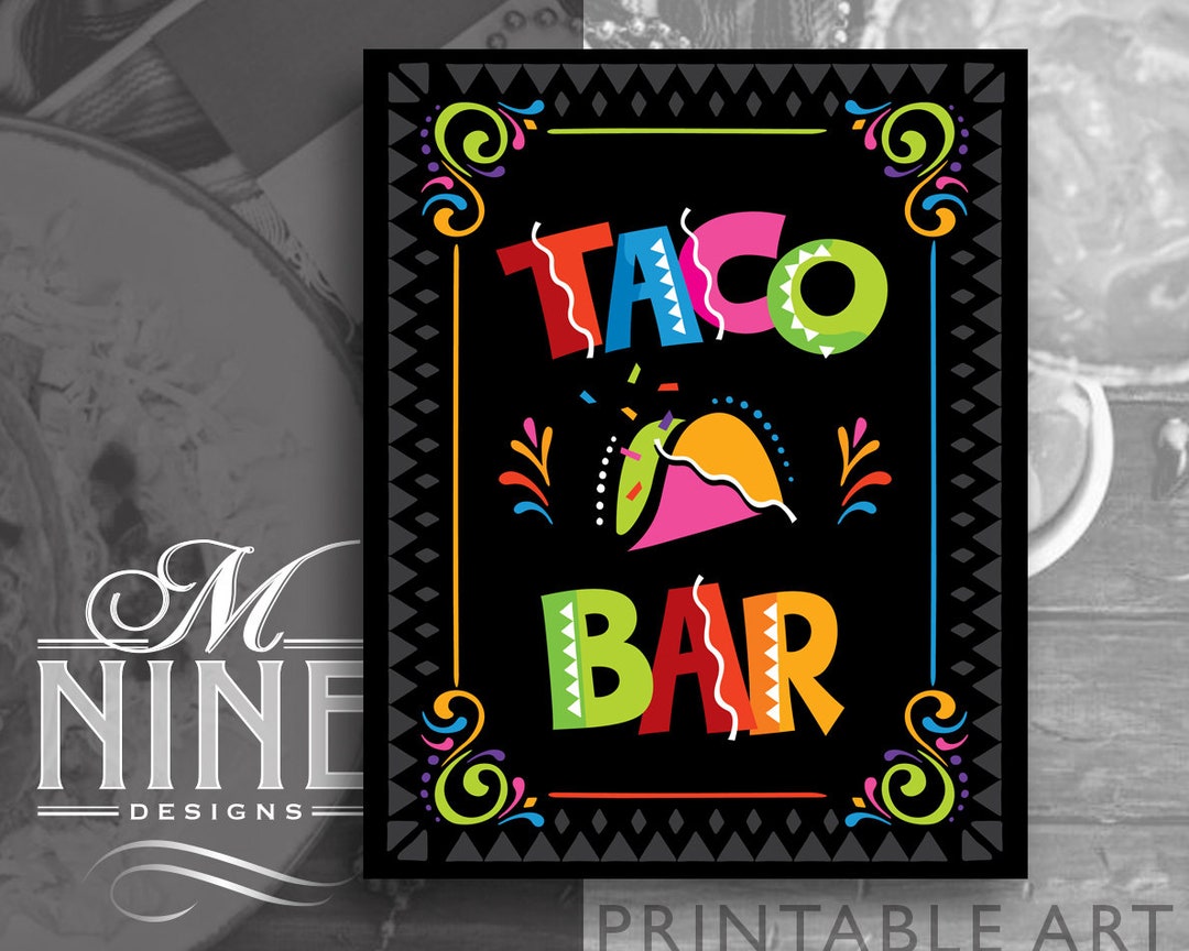 Fiesta Party Sign Printable, Fiesta Like There's No Mañana Download ...