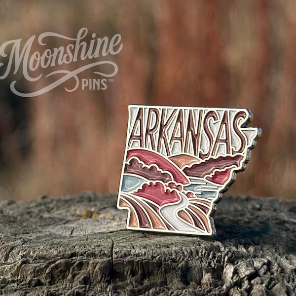 Arkansas Enamel Pins - Etsy