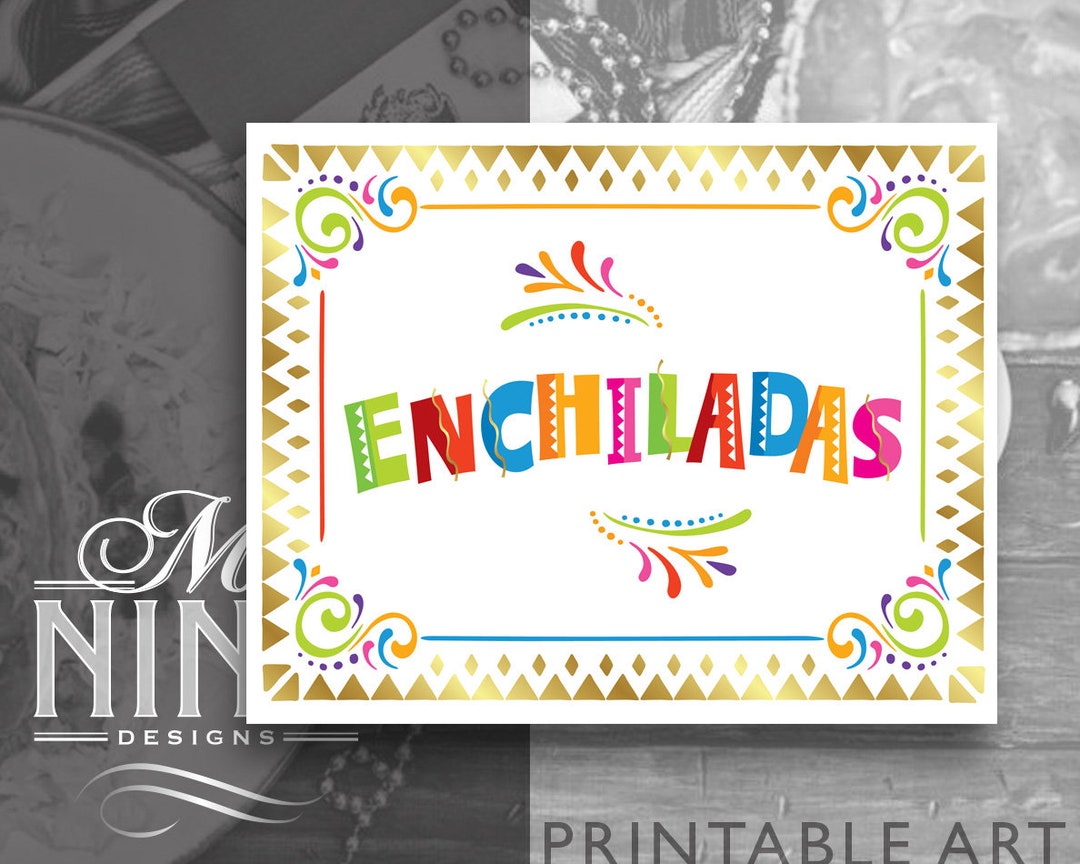 Imprimibles de letreros de fiesta del Cinco de Mayo / Descargas de ...