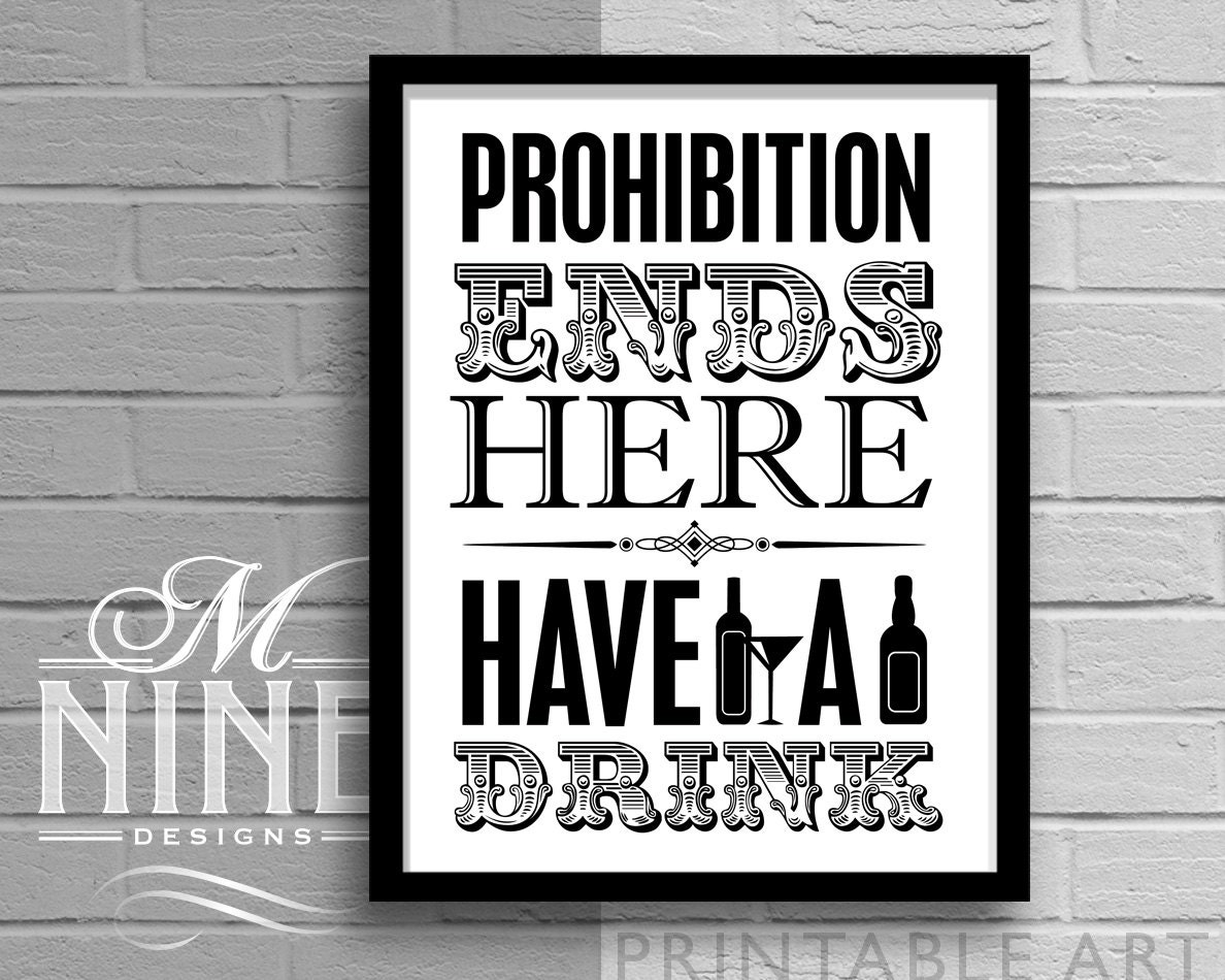 Anti Prohibition Slogans 1920