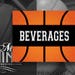 Basketball Sign Printables | BEVERAGES Sign | Digital Downloads ...
