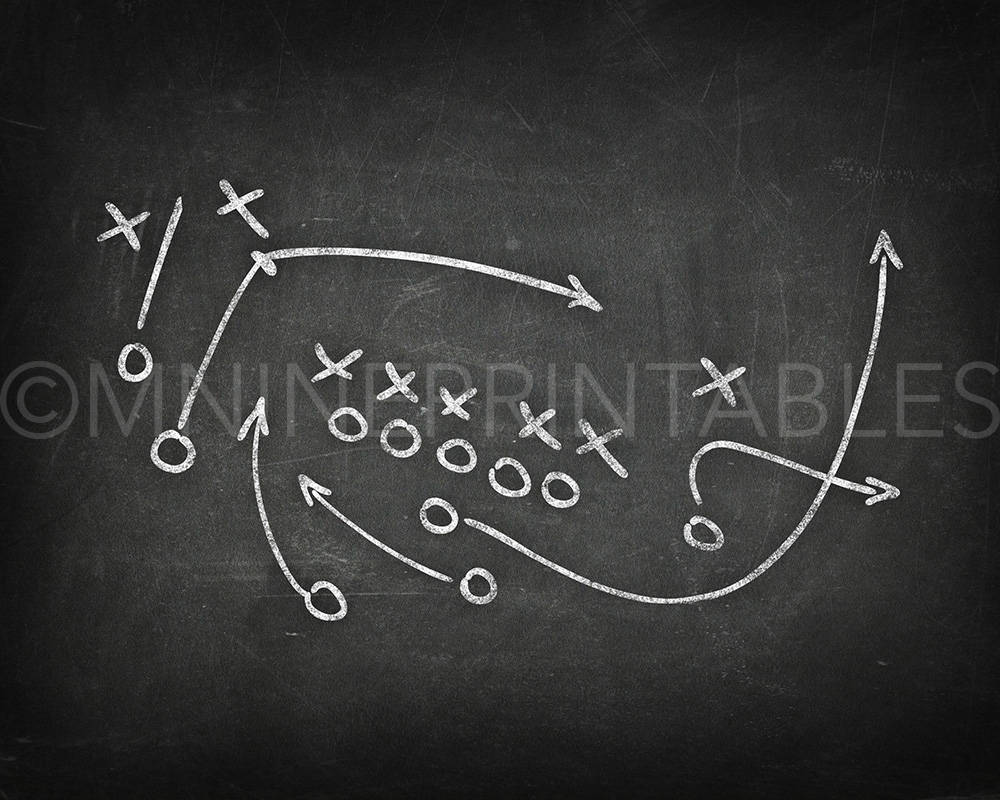 Chalk Football Playbook Printable | Chalk Football Downloads ...