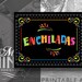 Cinco De Mayo Party Sign Printables ENCHILADAS Sign - Etsy