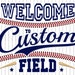 Custom Baseball Sign Decor Custom Baseball Field Sign - Etsy