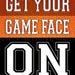 Basketball Party Sign Printables | Get Your GAME FACE ON | Digital ...