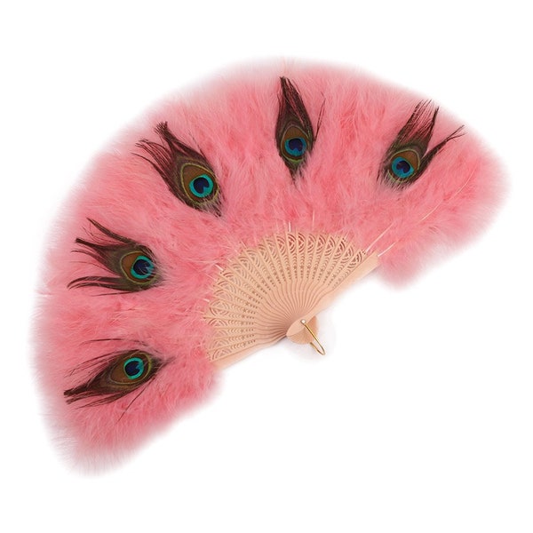 Peacock Feather Fan - Etsy