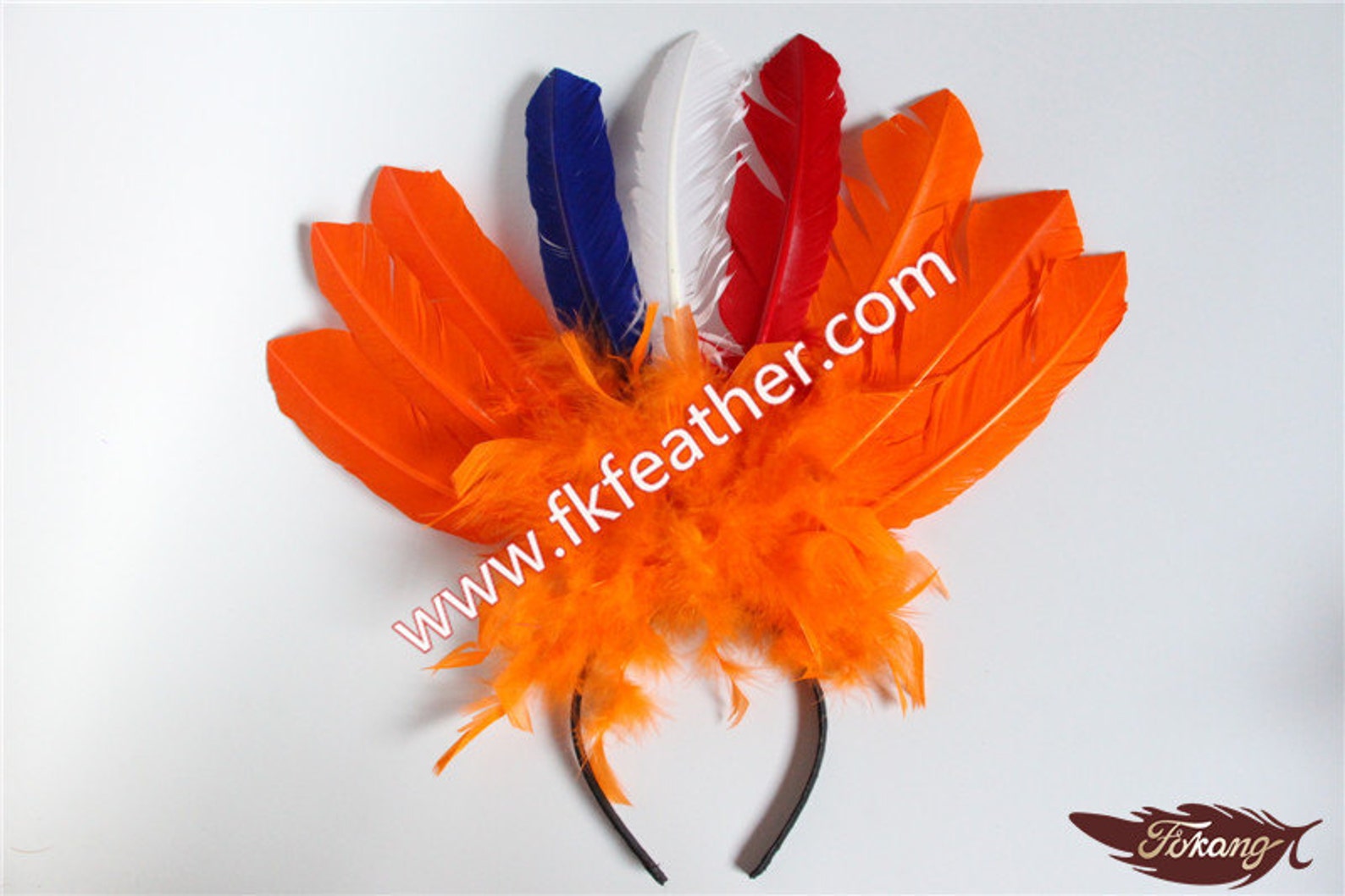 Handmade Turkey Feather Headdress for Parties Dance - Etsy