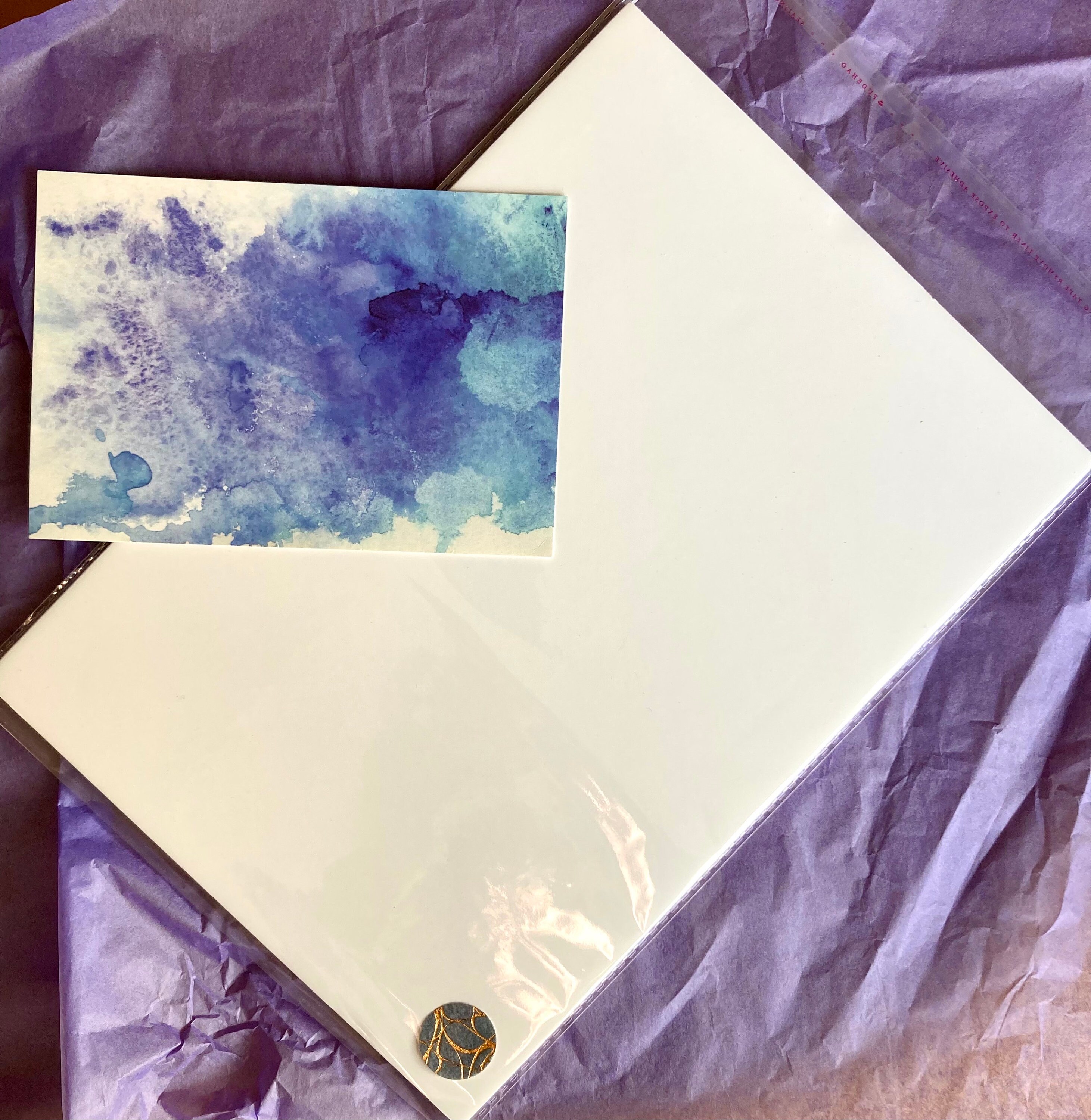 Original Watercolour of Castle Combe. Landscape Painting of English ...