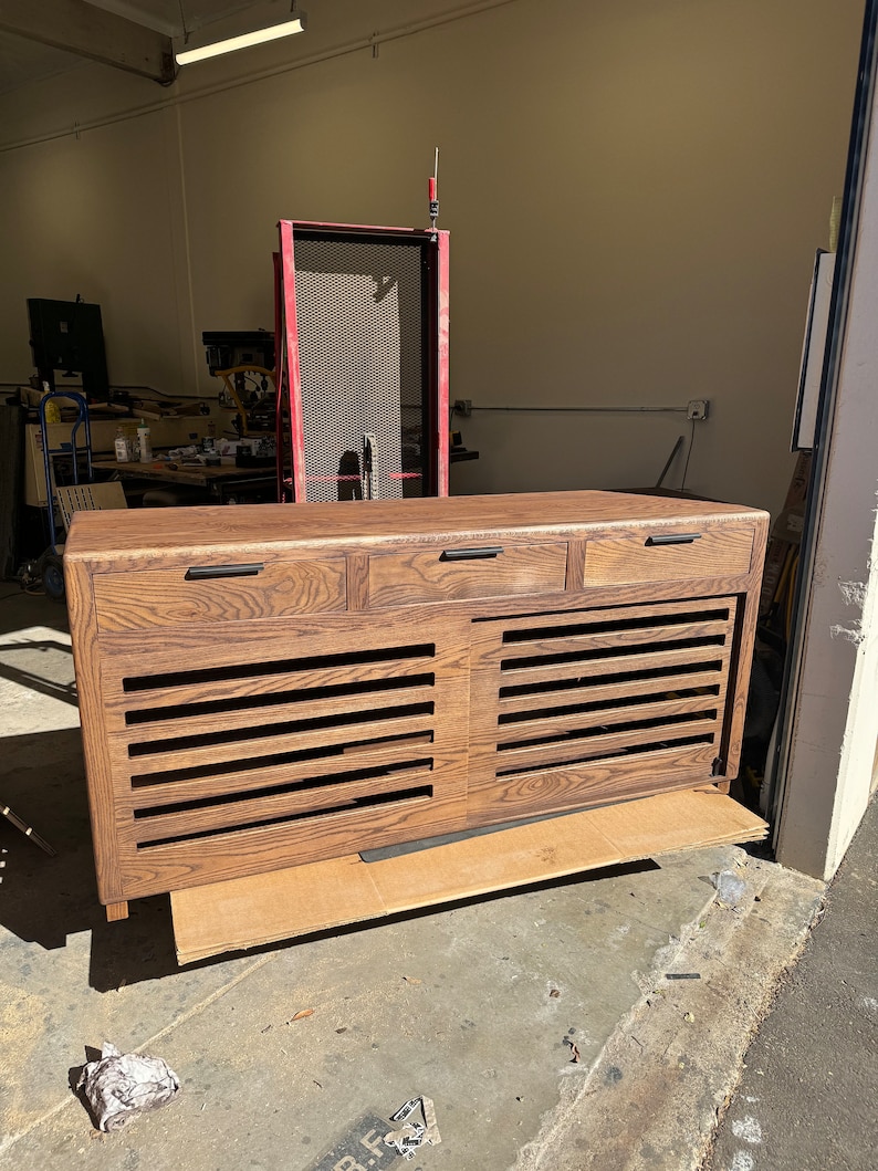 Handmade Solid Wood Dog Crate: Modern Scandinavian Design With Storage ...