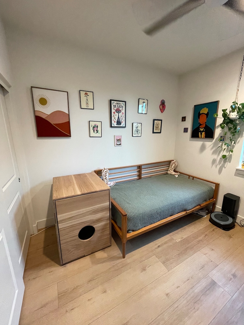 Handmade Wood Litter Box Enclosure for Litter Robot, Extended Length - Etsy