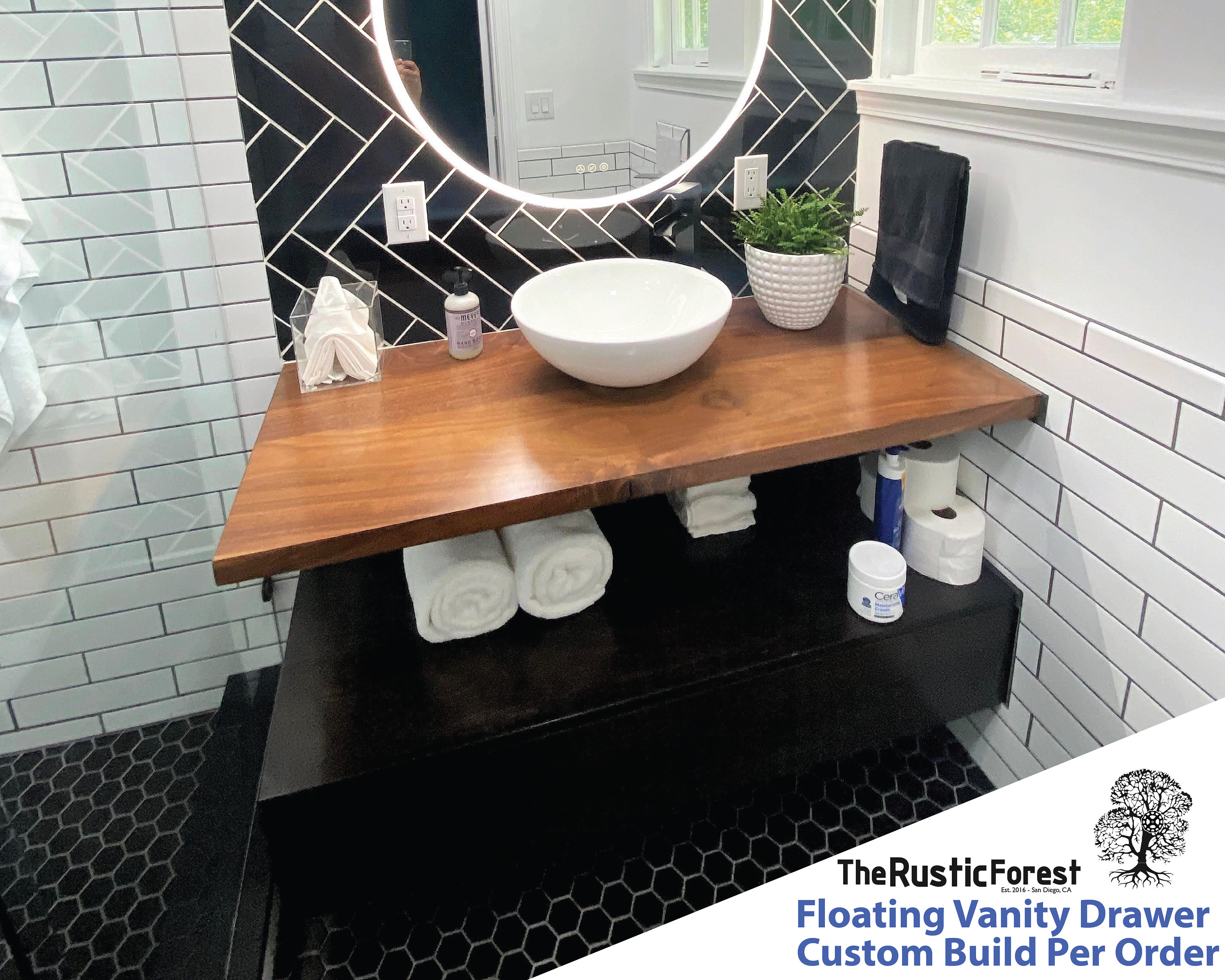 Bathroom Sink Drawer Unit – Rispa