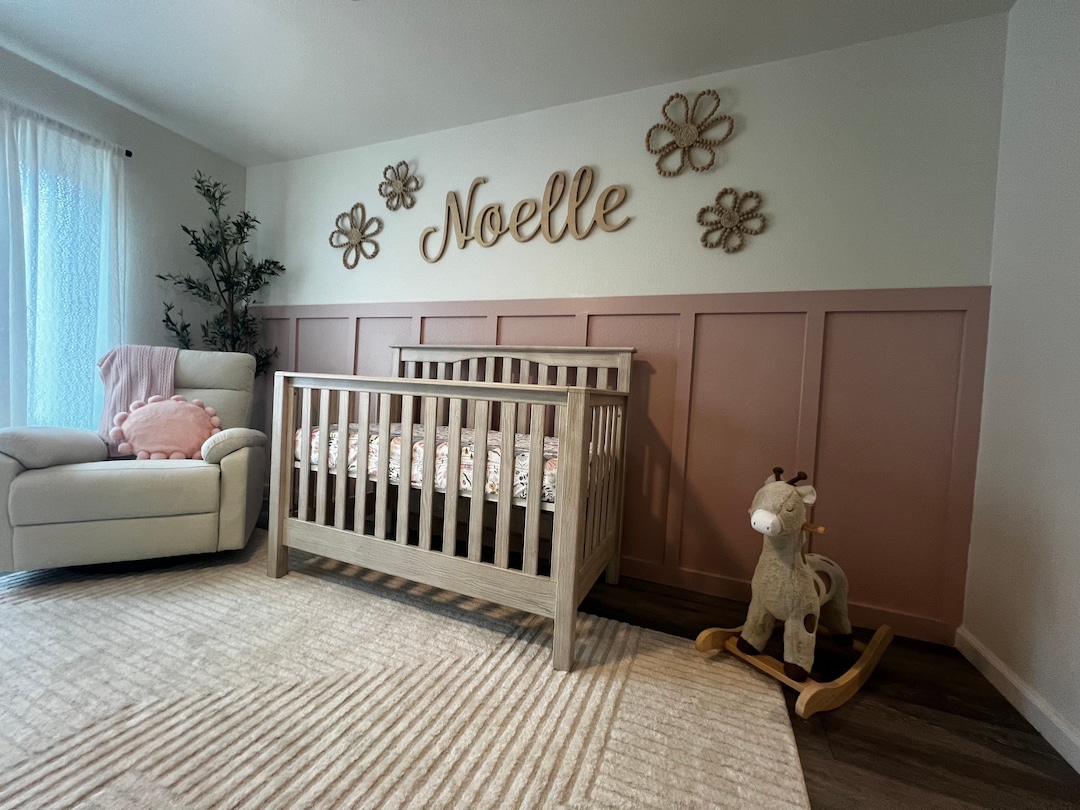 Custom Wood Name Sign, Nursery Decor, Baby Shower Gift - Etsy