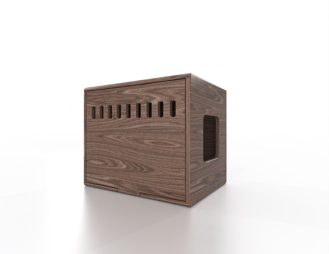 Modern CAT Litter Box Enclosure for Hiding Litter Box & Keep Smell and ...