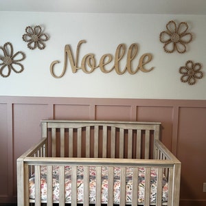 Custom Nursery Wood Name Sign for Baby Shower Gift or Personalized ...