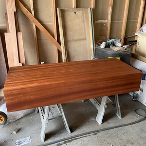 Handmade Solid Wood Waterfall Bathroom Vanity Shelf - Etsy