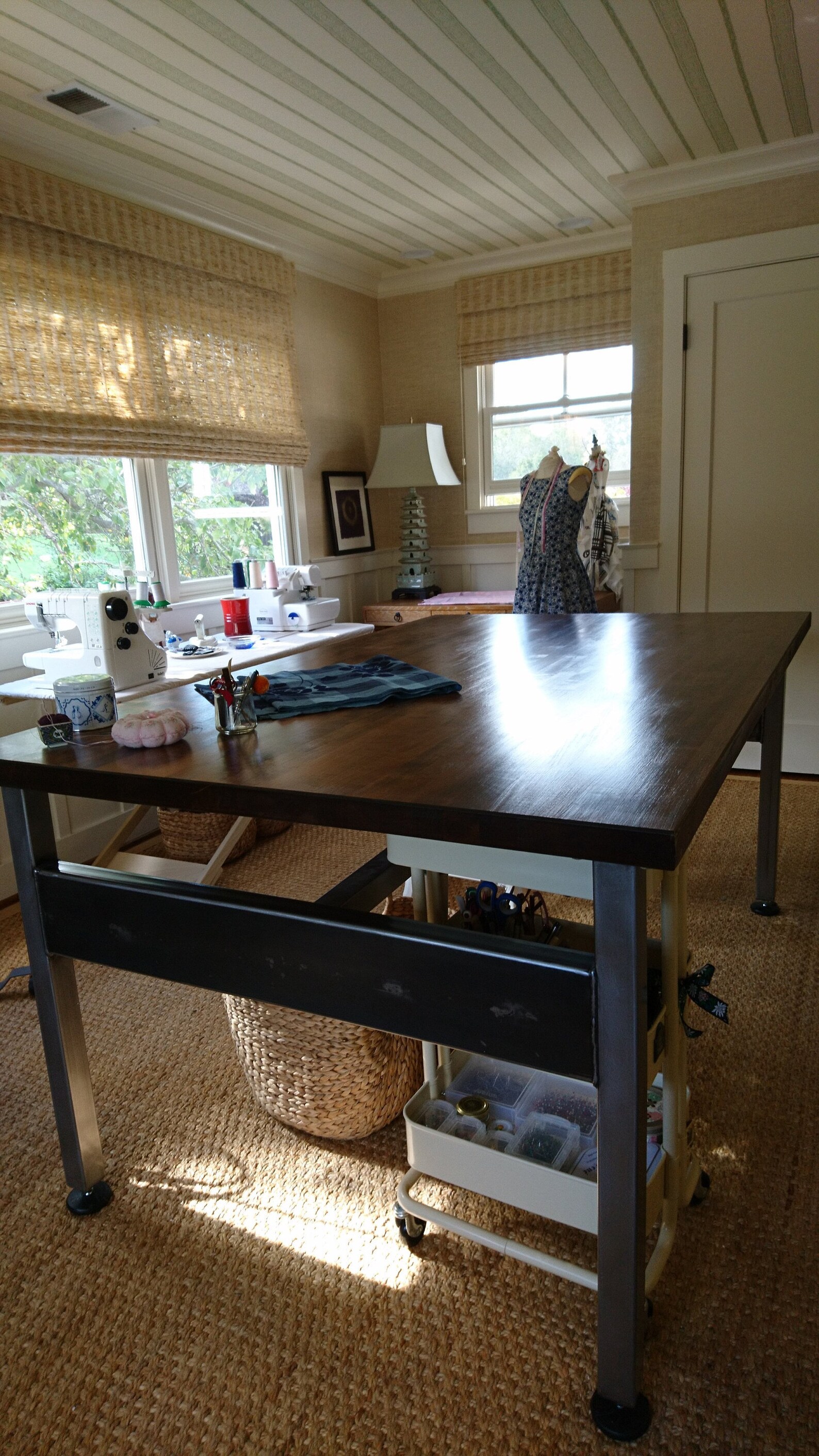 Standing Desk / Workbench Desk / Industrial Tall / Workstation | Etsy