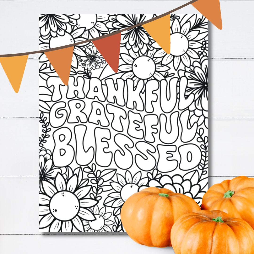 Thanksgiving Coloring Pages, Fall Coloring, Printable Coloring Pages ...