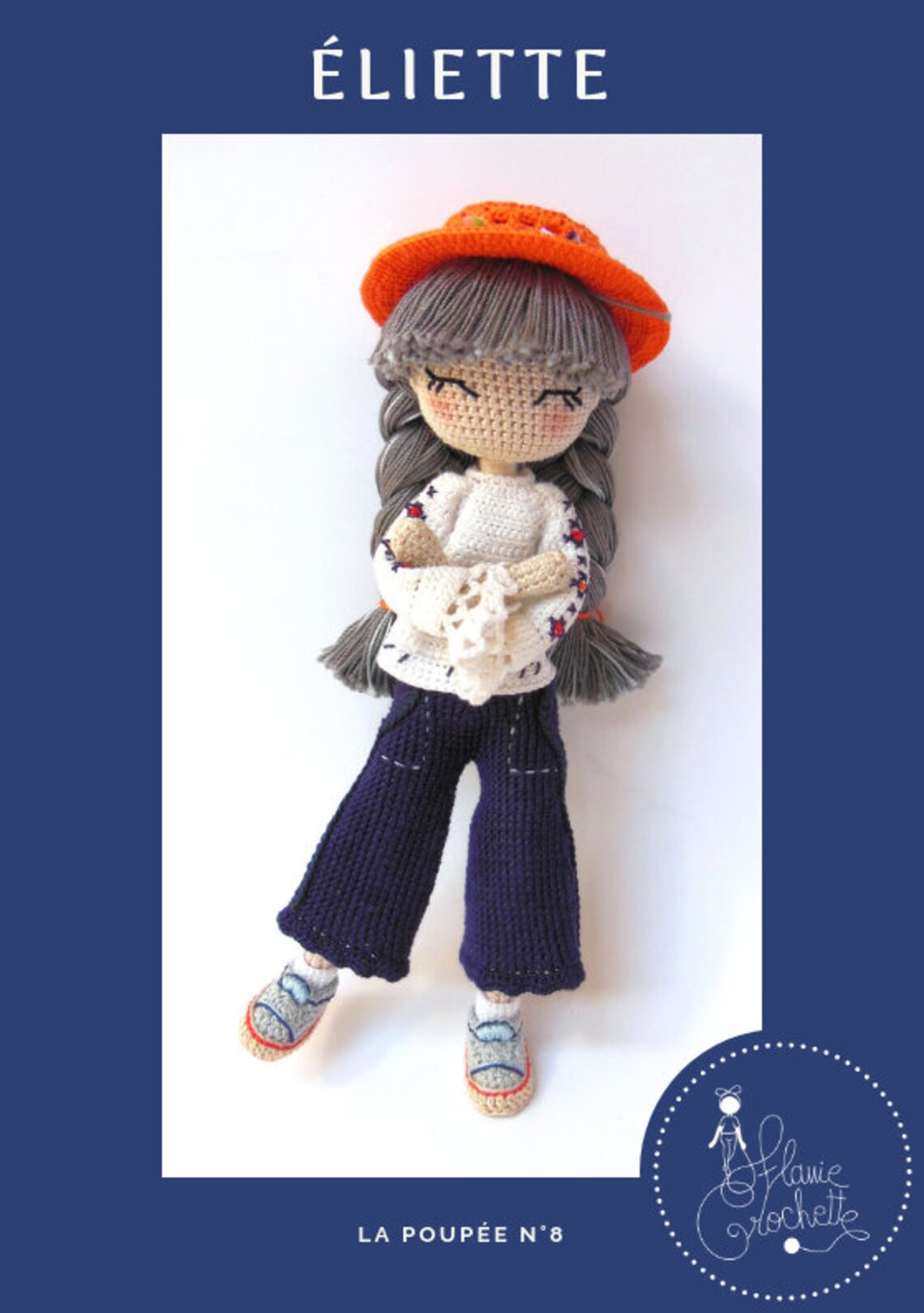 Eliette - Crochet Doll Pattern - Etsy