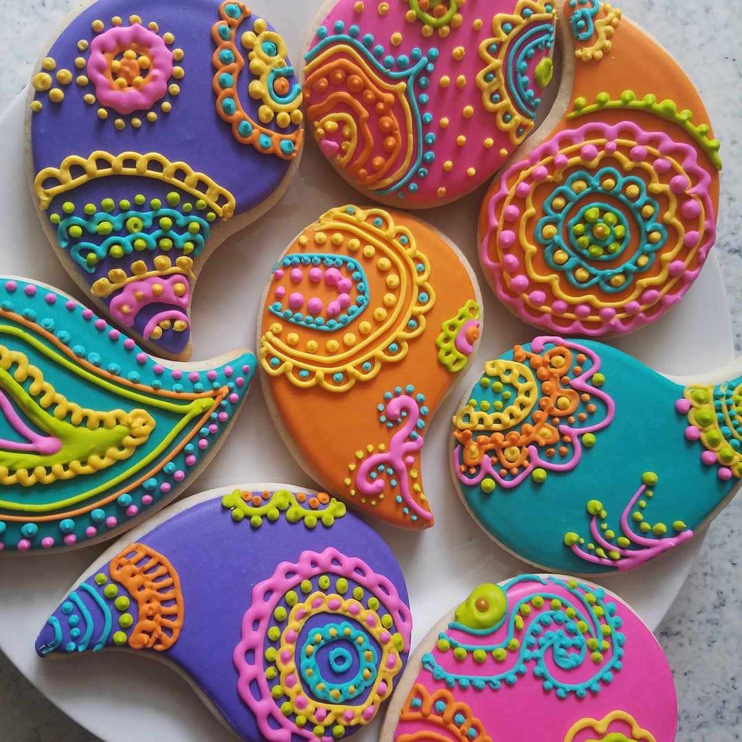 Custom Diwali Cookies - Etsy