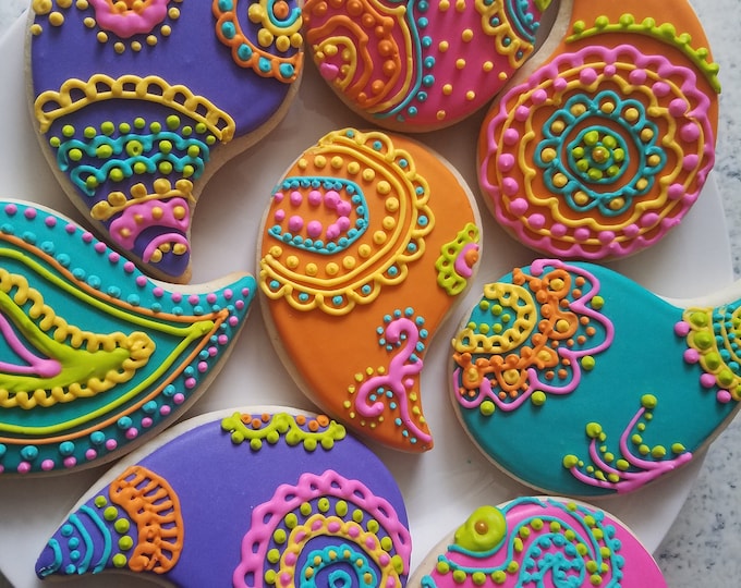 Custom Diwali Cookies - Etsy
