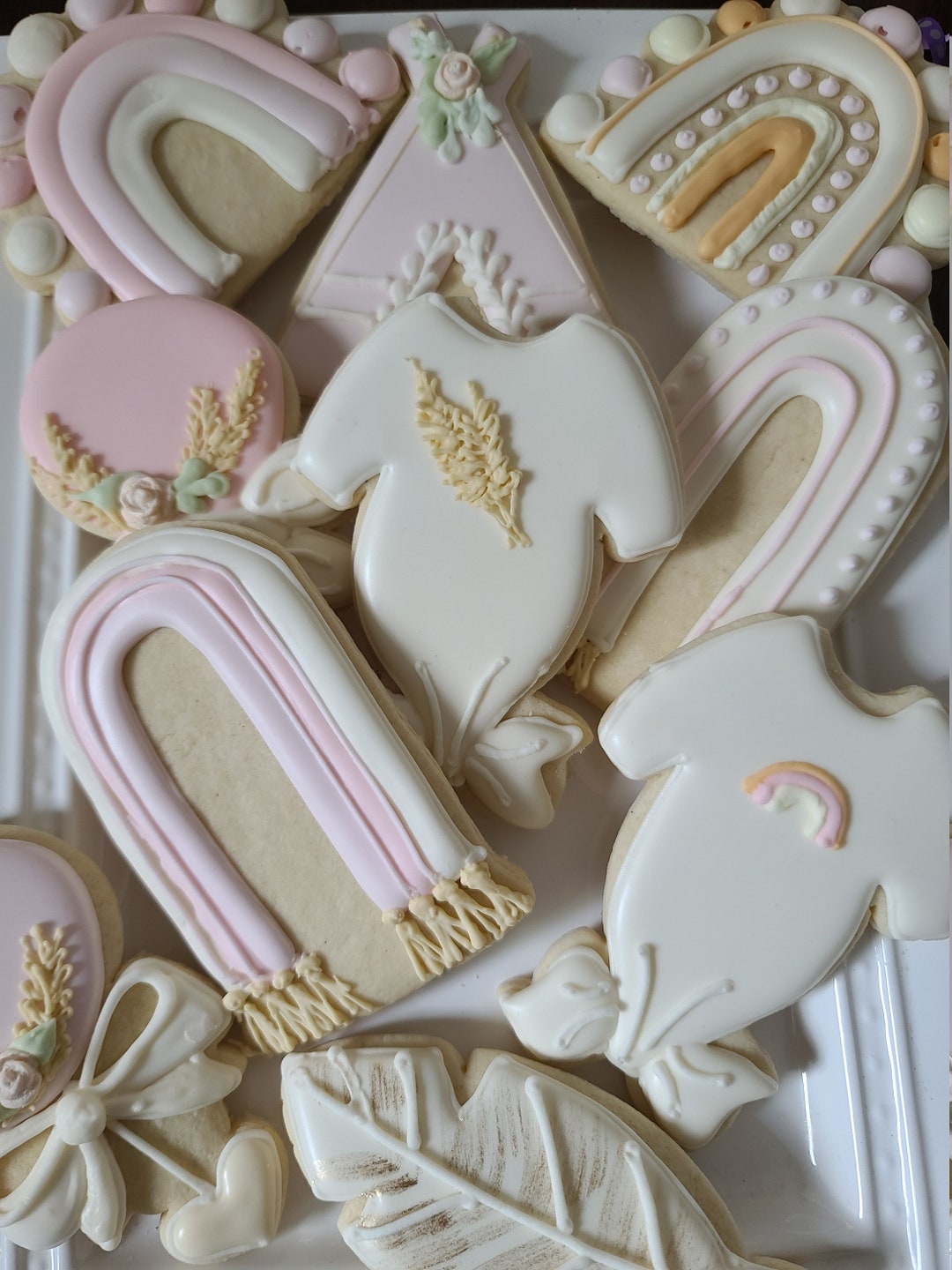 Boho Baby Shower Cookies - Etsy