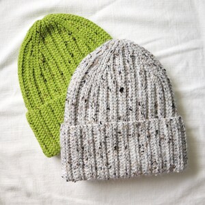 CROCHET PATTERN // Crochet Beanie, Crochet Hat, Crochet Toque, Ribbed ...