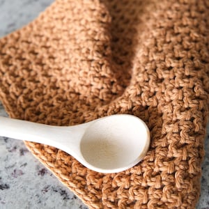 CROCHET PATTERN // Crochet Cloth, Kitchen Dishcloth, Yarn Towelette ...