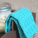 CROCHET PATTERN // Shell Cotton Crochet Dishcloth Washcloth Tea Towel ...