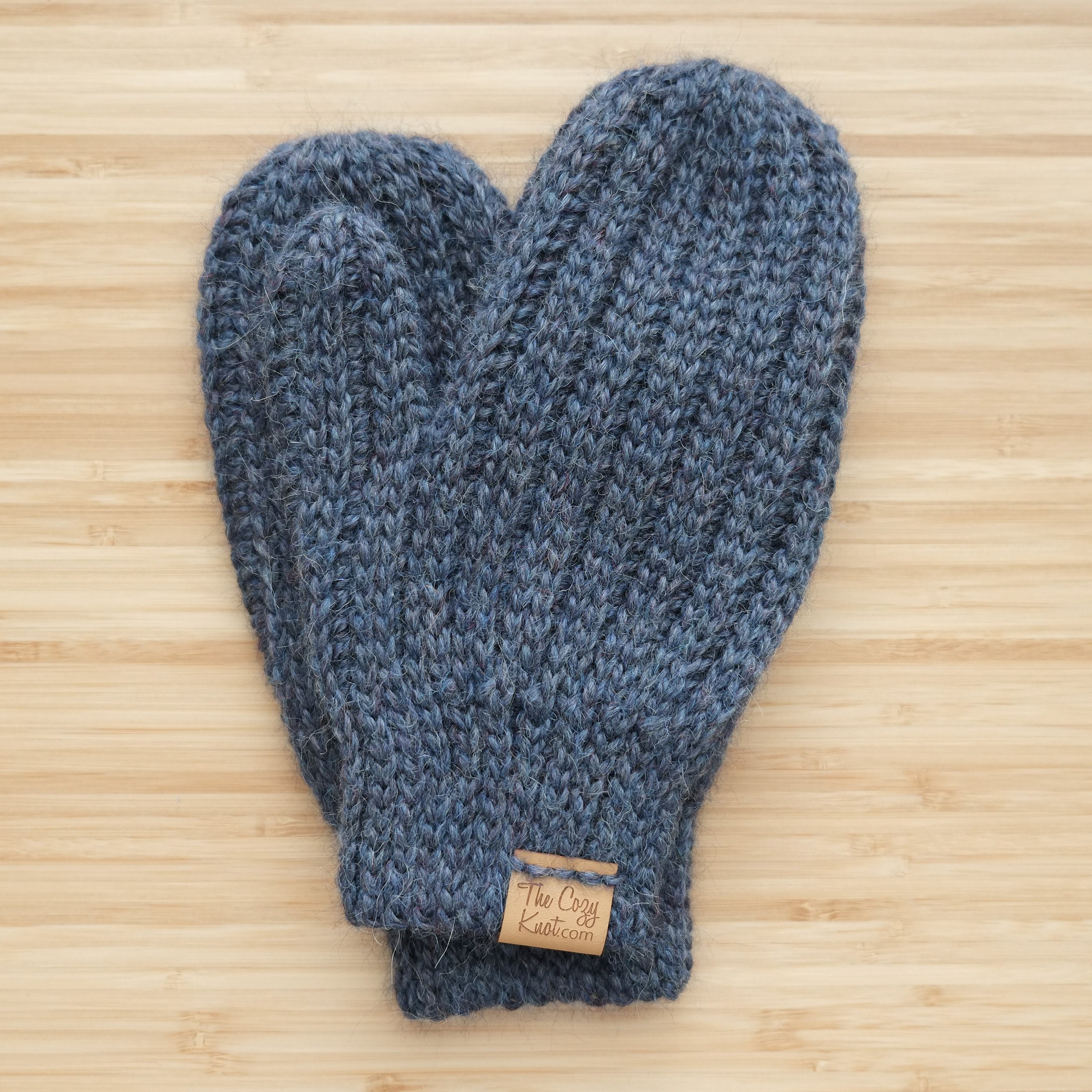 CROCHET PATTERN // Crochet Mittens, Knit-like Ribbed Mittens, Modern ...