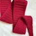 CROCHET PATTERN // Crochet Scarf, Kerchief, Neck Scarf, Headband, Hair ...