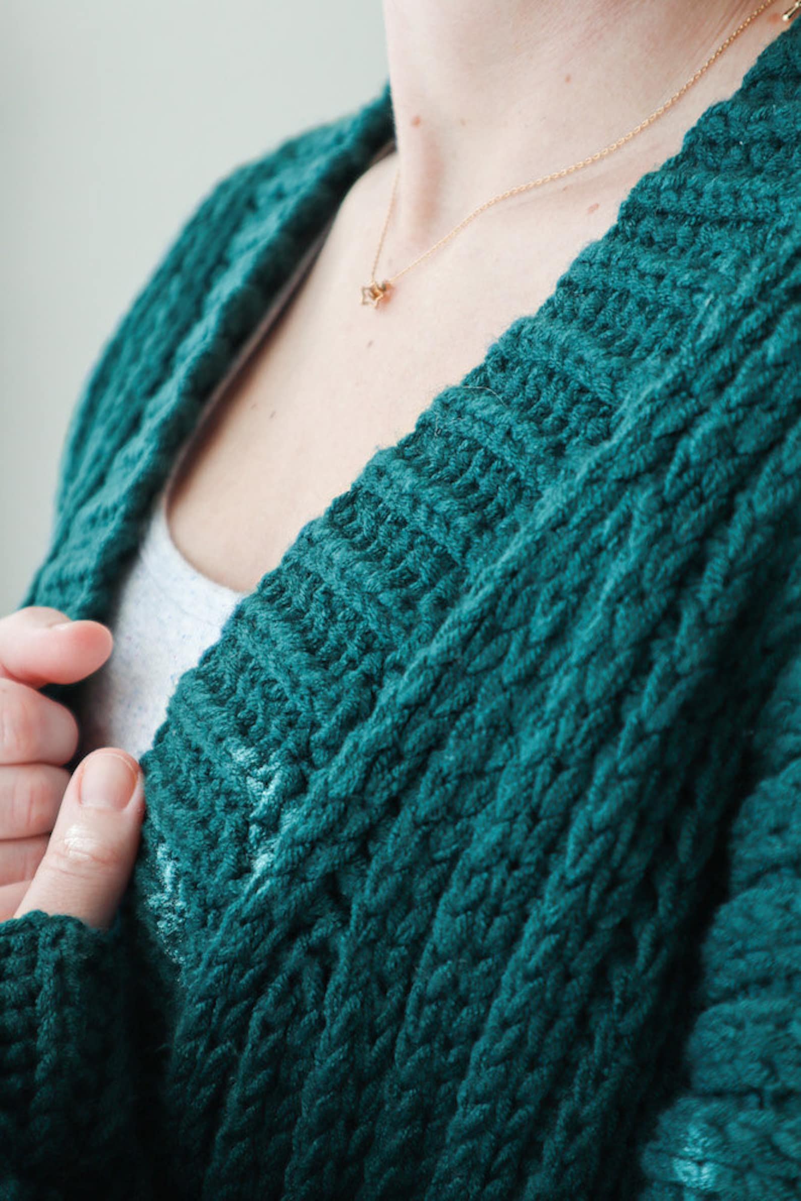 CROCHET PATTERN // Crochet Cardigan, Ribbed Cardigan, Pullover, Jumper ...