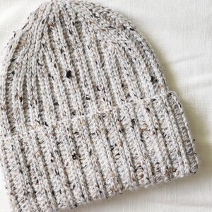 CROCHET PATTERN // Crochet Beanie, Crochet Hat, Crochet Toque, Ribbed ...