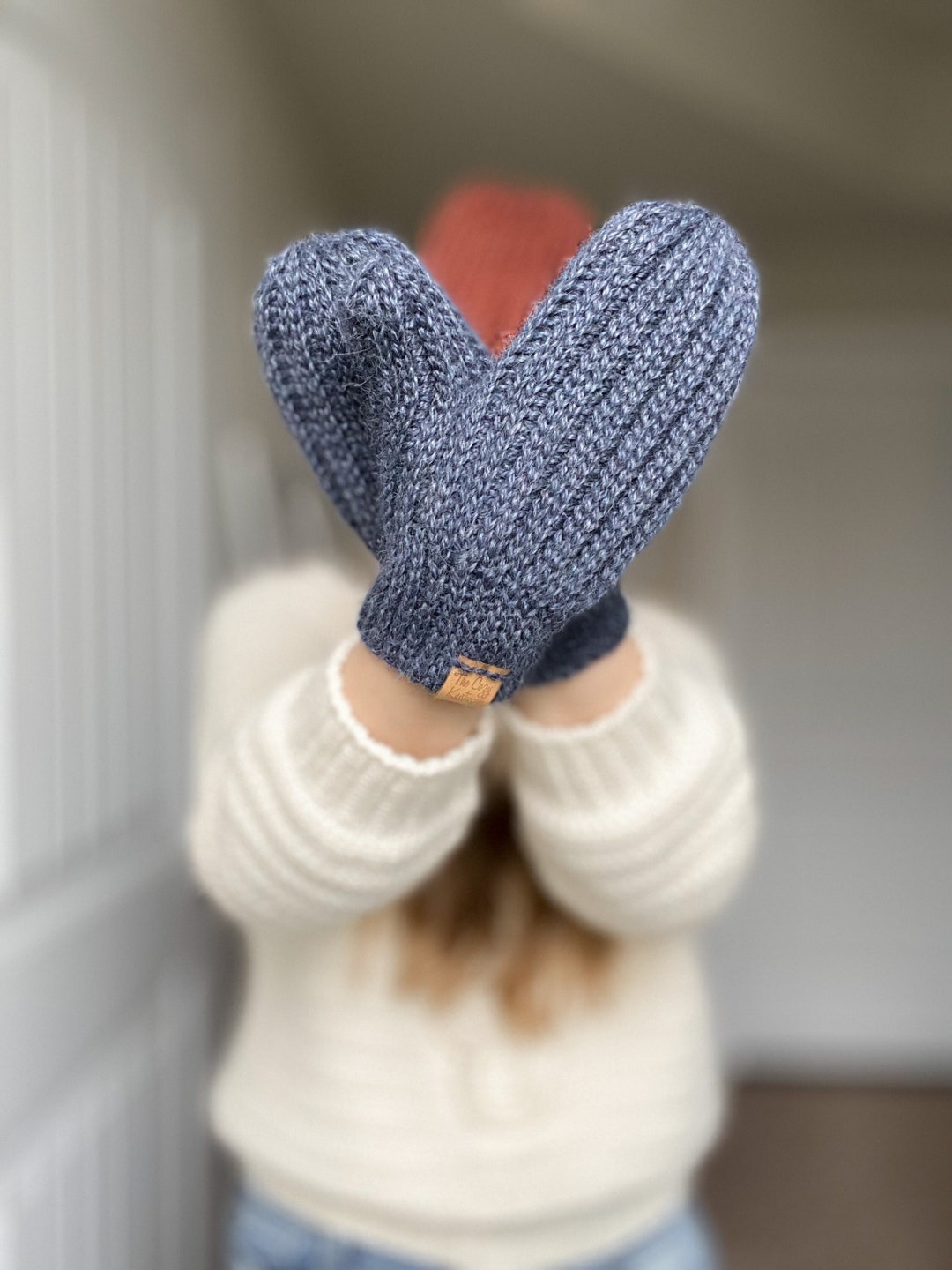 CROCHET PATTERN // Crochet Mittens, Knit-like Ribbed Mittens, Modern ...