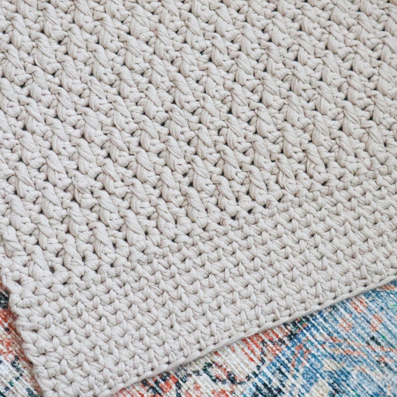 Crochet Pattern Rug - Etsy