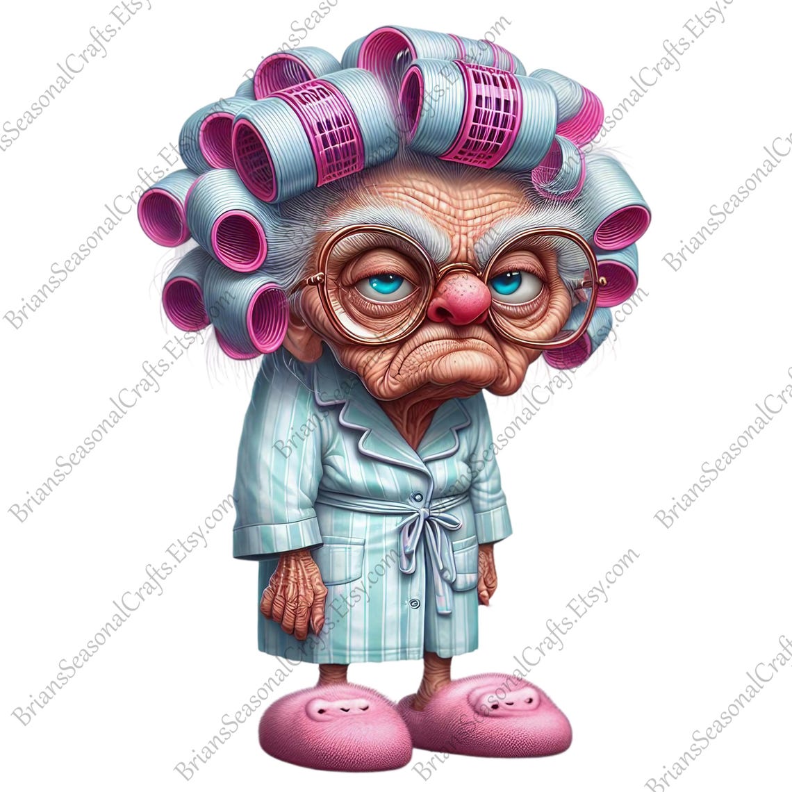 20 "grumpy" Old Men & Women - PNG - Etsy