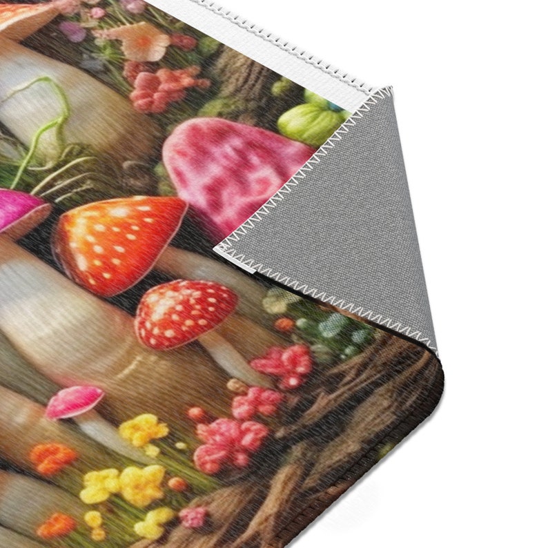 Area Rugs Forest Mushrooms - Etsy