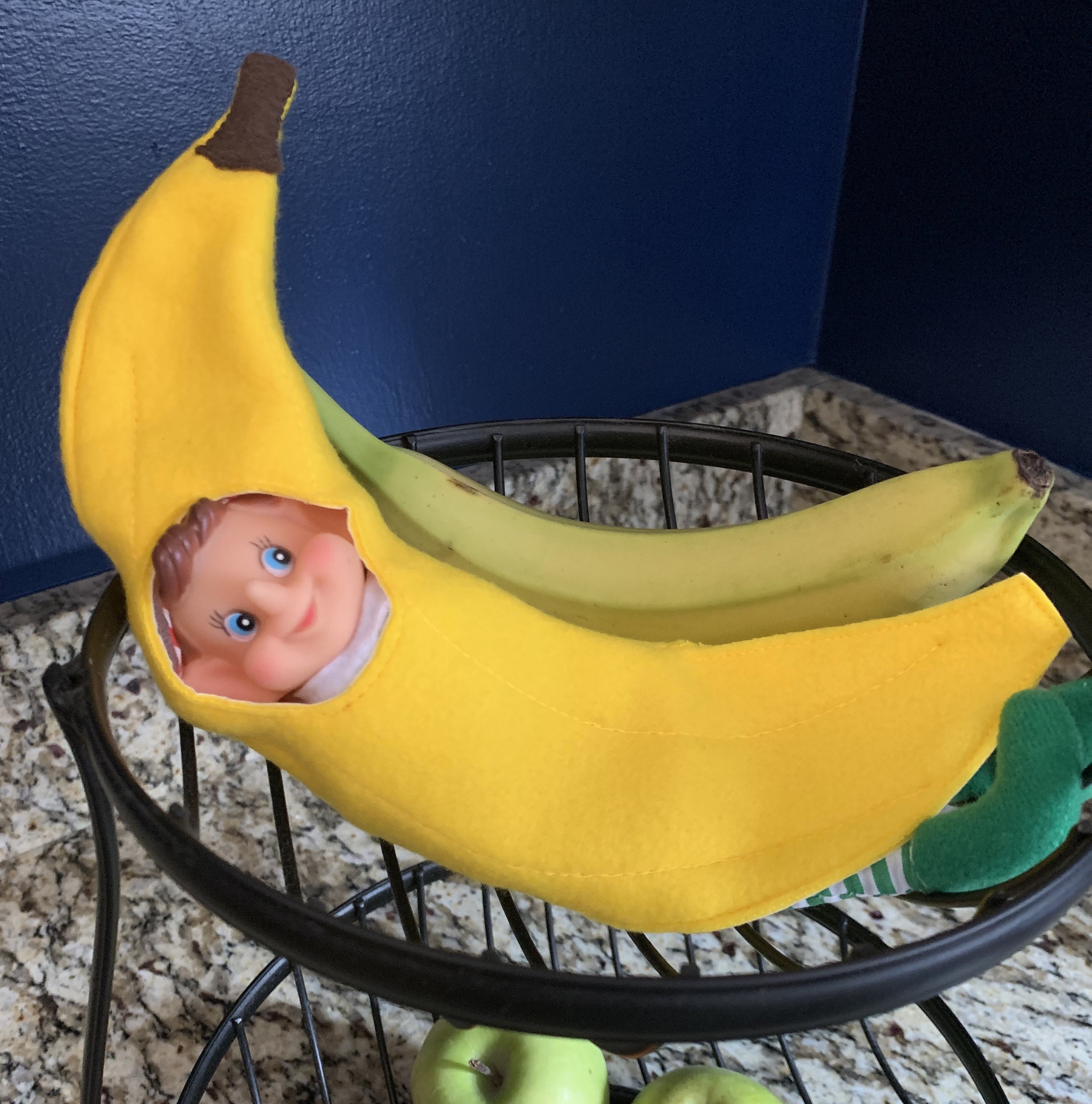 Banana Elf Costume Christmas Shelf Holiday Elf Movie Night - Etsy