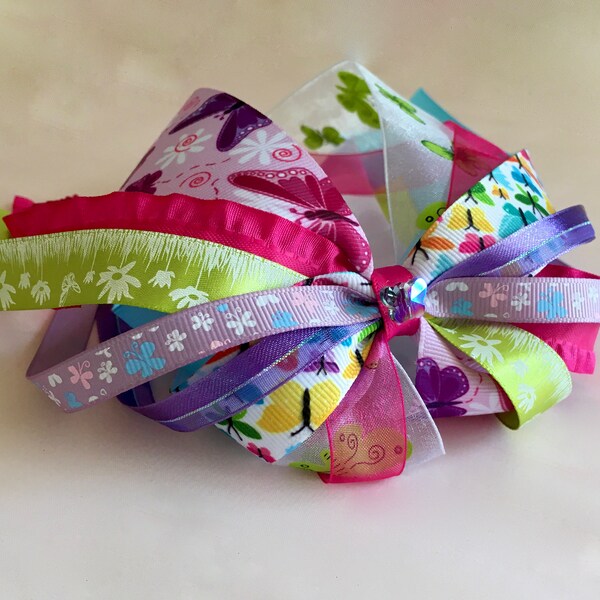 Ribbon Butterfly - Etsy