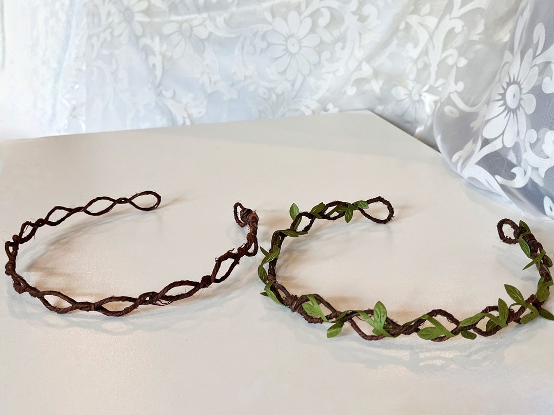 DIY Flower Crown, Grapevine Crown Base, Bridal Headpiece, Make Your Own ...