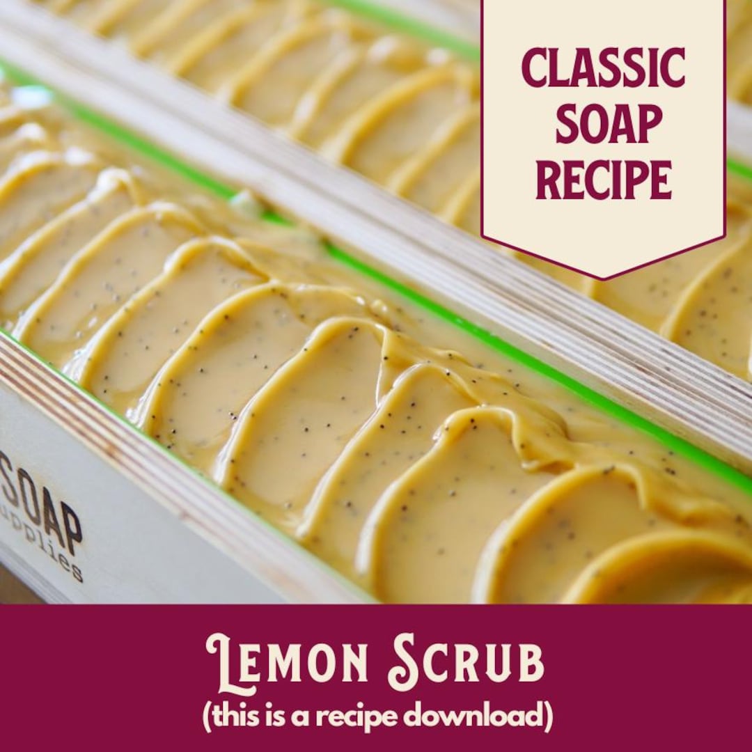 Lemon Soap Recipe, Beginner-friendly (RECIPE ONLY!), Recipe by Muddy ...